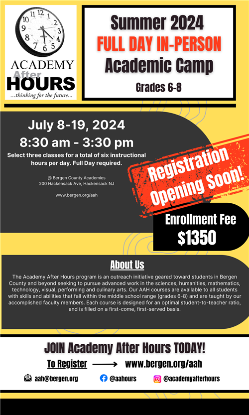 About BCA / Academy After Hours