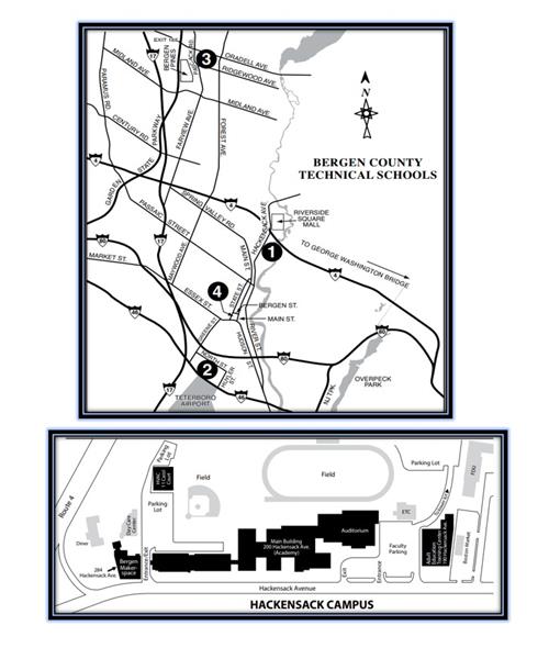 Part- time Evening Courses / Campus Locations/Travel Directions